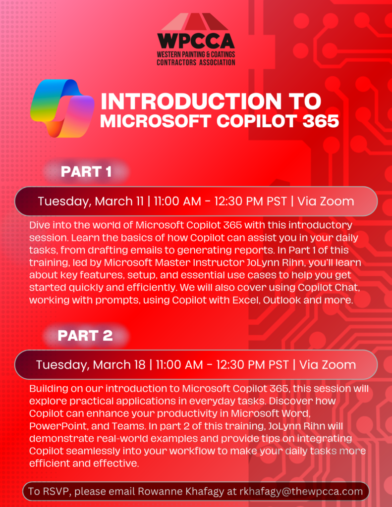 Click Here to Download the Event Flyer.